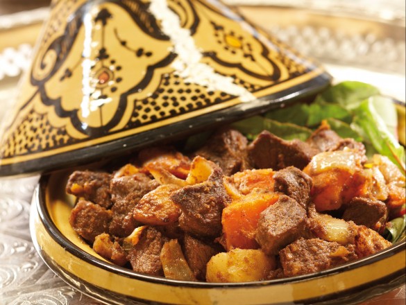 Tajine met dadels, rundersukade en kummel - Keurslager