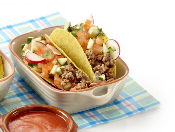 Taco's met gekruid gehakt - Keurslager