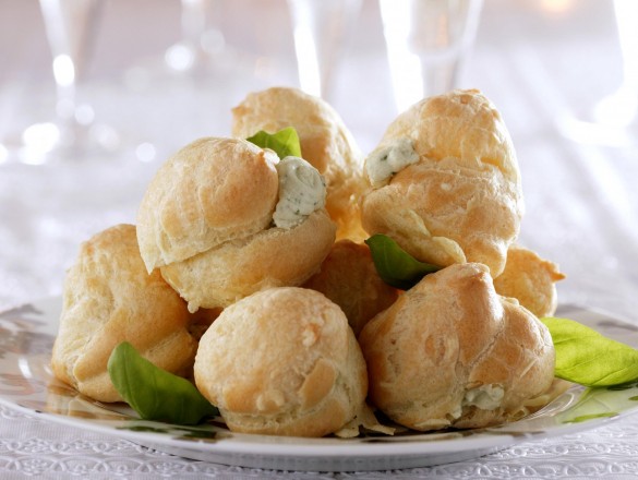 Soesjes met mascarponebasilicumvulling - Keurslager