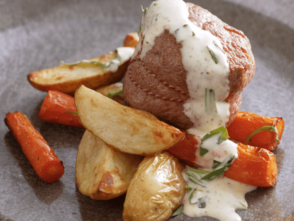 Kalfsoester met dragon en mosterd - Keurslager