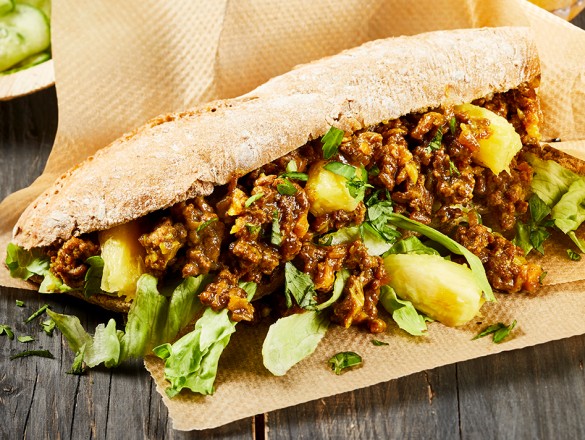 Broodje pittig varkensgehakt - Keurslager