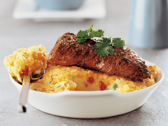 Pepersteak met Mexicaanse stamppot - Keurslager