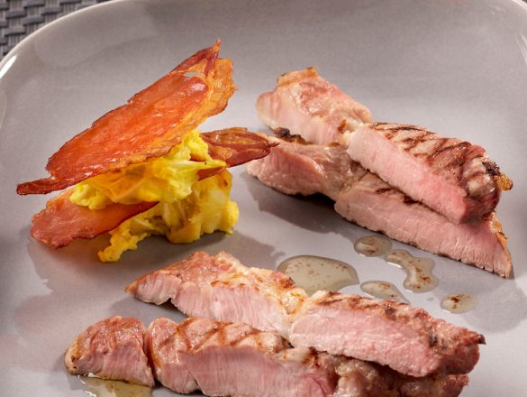 Gegrilde procureur met savooiekool-stamppot - Keurslager