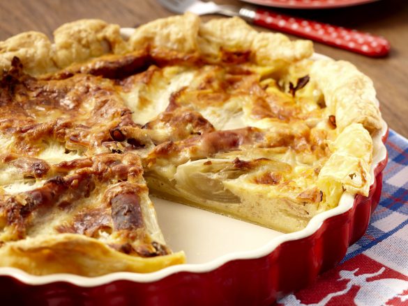 Quiche van wit­lof met Ardenner ham en Gruyere - Keurslager