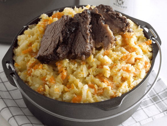 Hutspot pastinaak met klapstuk - Keurslager