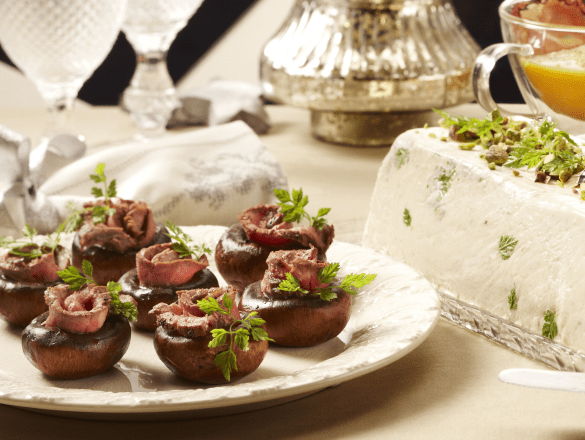 Champignon-entrecote amuse - Keurslager