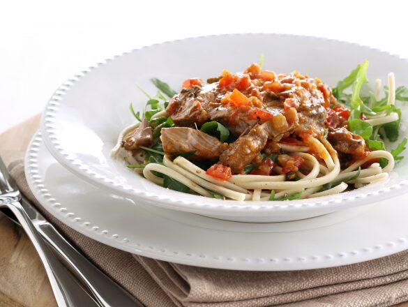 Kalfssukade met salie en witte wijn - Keurslager