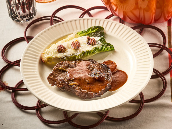 Sukade met geroosterde little gem - Keurslager